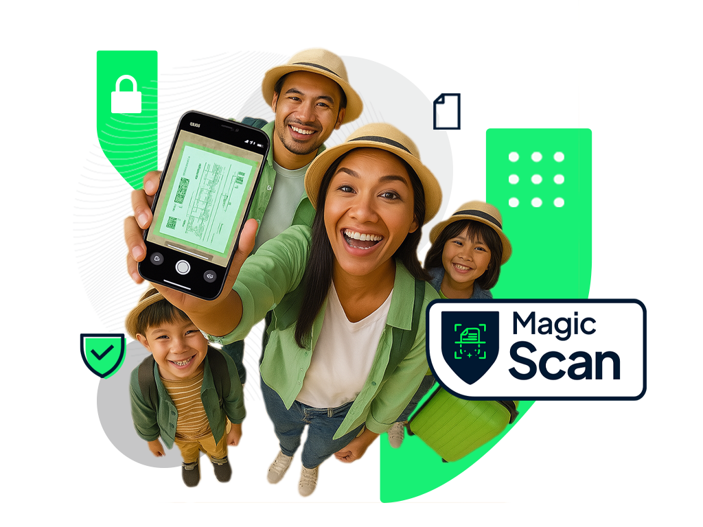 Magic Scan: Effortless Document Scanning | VIDA